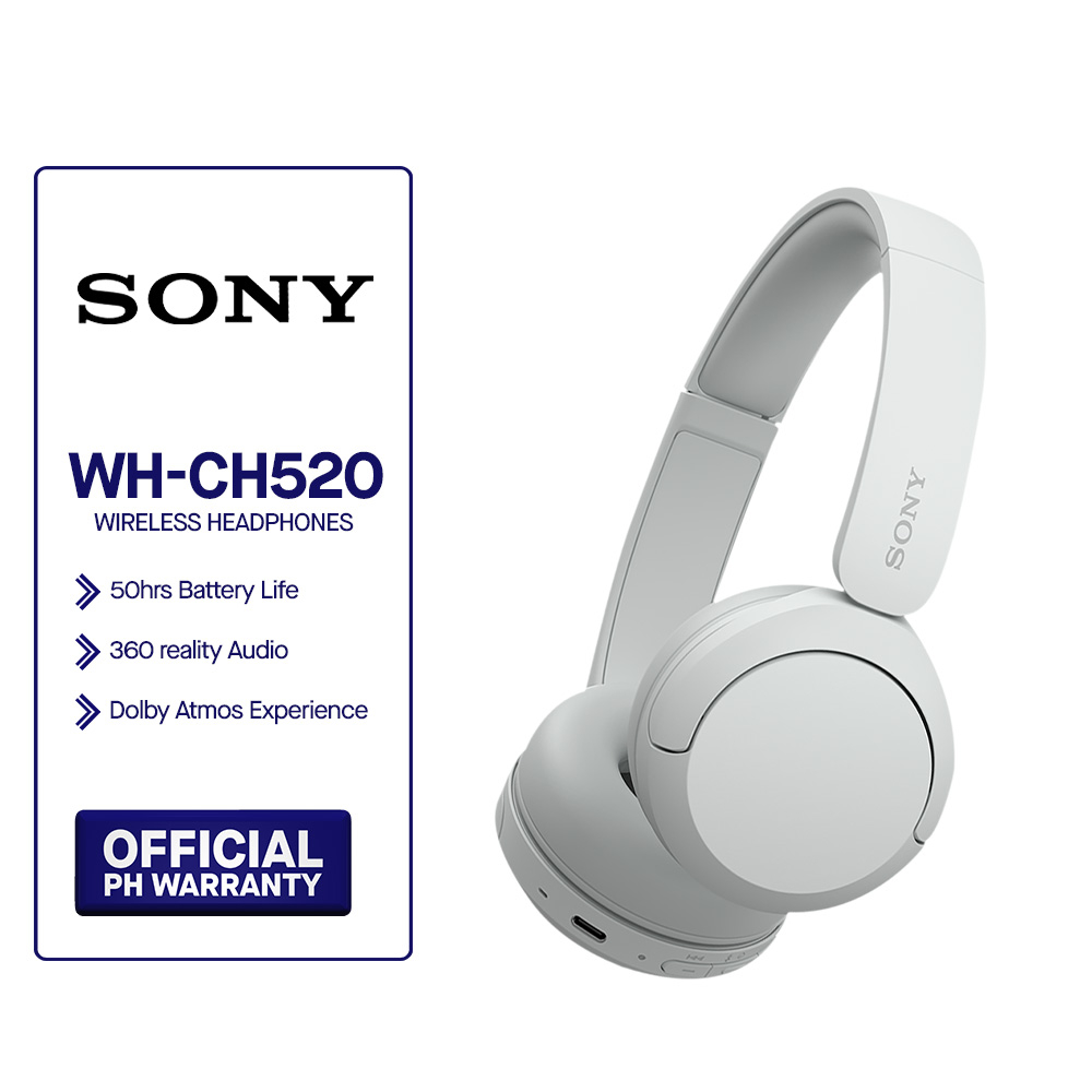 Sony WH-CH520 / SONY WH CH510 / WHCH520 Wireless Headphones | Shopee ...