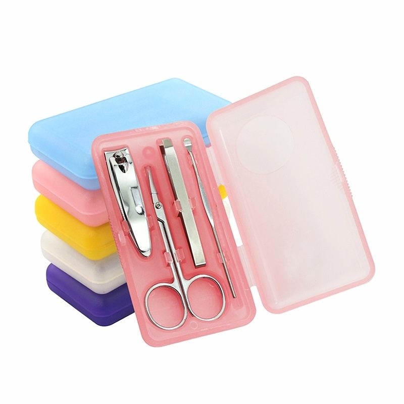 4 In 1 Manicure Set Nail Cutter Set Nail Clipper Stainless Nail ...