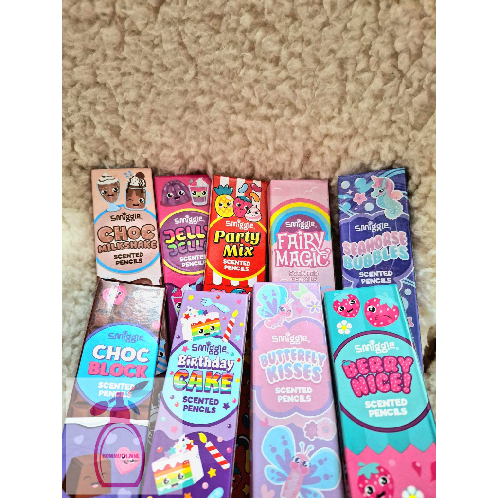 AUTHENTIC SMIGGLE Scented Pencil Pack (4PCS PER BOX) | Shopee Philippines