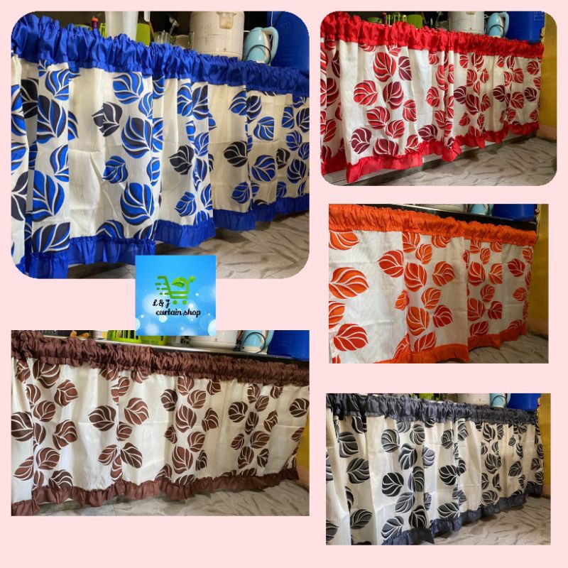 colondale pang lababo curtain 60x30 inches | Shopee Philippines