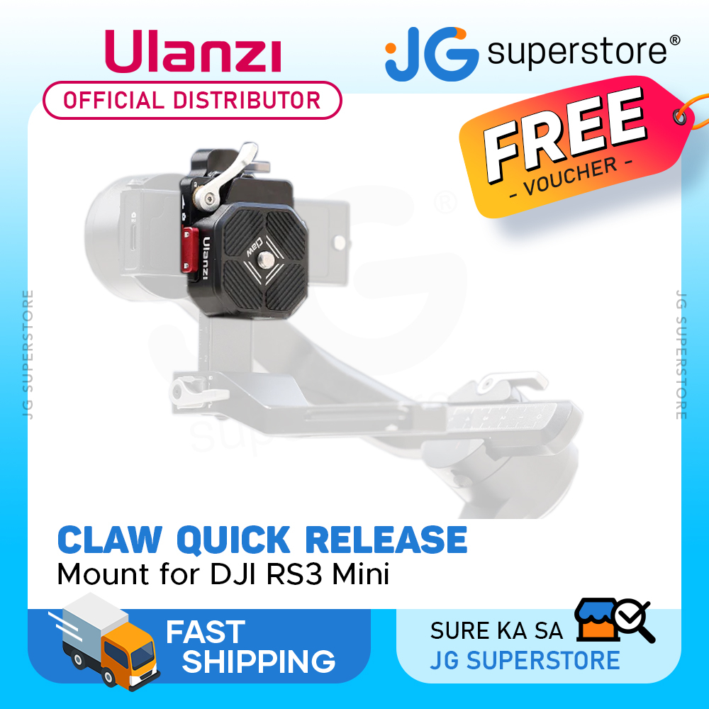 Ulanzi Claw Quick Release Mount for DJI RS3 Mini Gimbal Stabilizer with ...