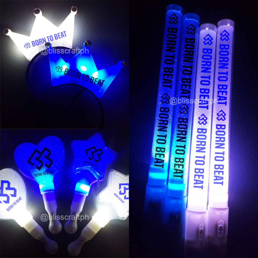 [COD] BTOB Light Stick Penlight LED Crown Headband Heart Star ...