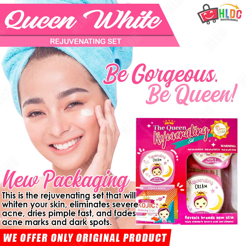 Queen White Goddess Skin Rejuvenating Set, Peeling Effect, Pimple ...