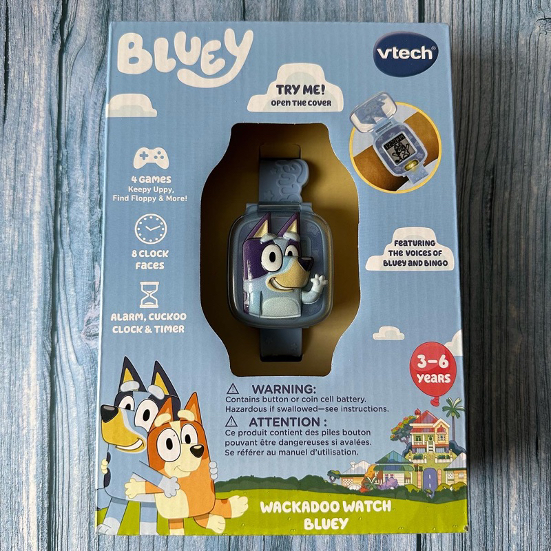 VTech Bluey Wackadoo Watch - Bluey, Childs Electronic Watch | Shopee ...