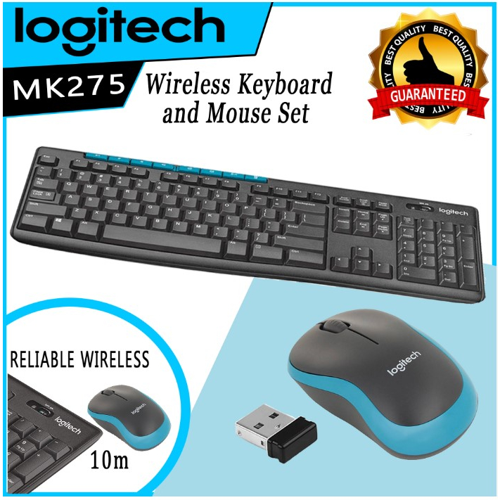 Logitech MK275 Wireless Kb Mouse Combo bnew with warranty bundle ...