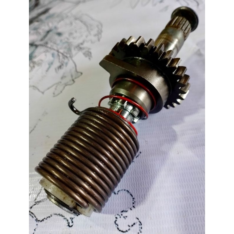 SUZUKI TSR 125 KICK STARTER GEAR SET (2NDHAND) | Shopee Philippines