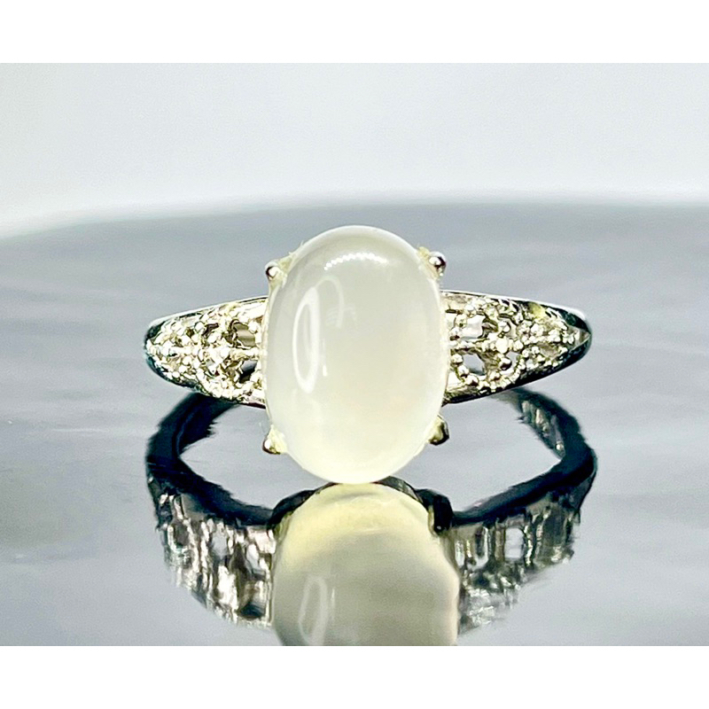 NATURAL MOONSTONE S925 RINGS ( Stone for manifestation ) | Shopee ...