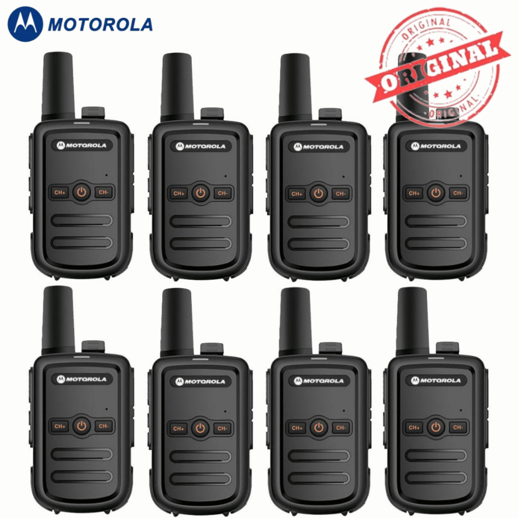 Motorola C51 Mini Two Way Radio Walkie Talkie Long Range 10KM Outdoor ...