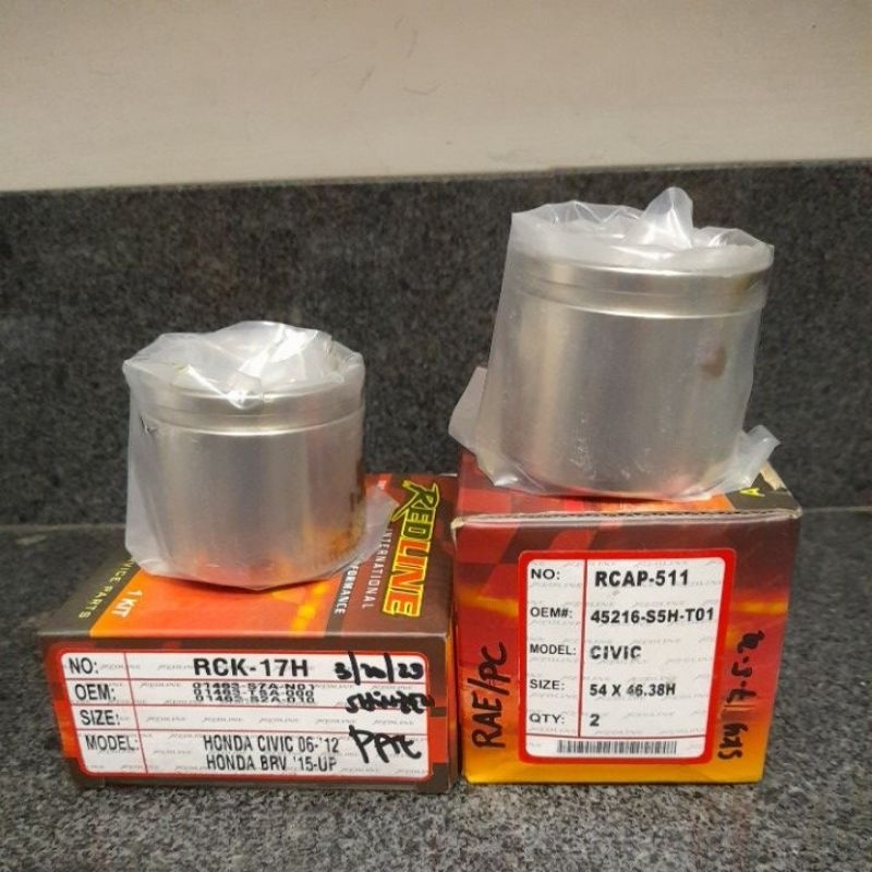 Caliper Piston ; w/Repair kit Front Honda Mobilio (2015-2021) | Shopee ...
