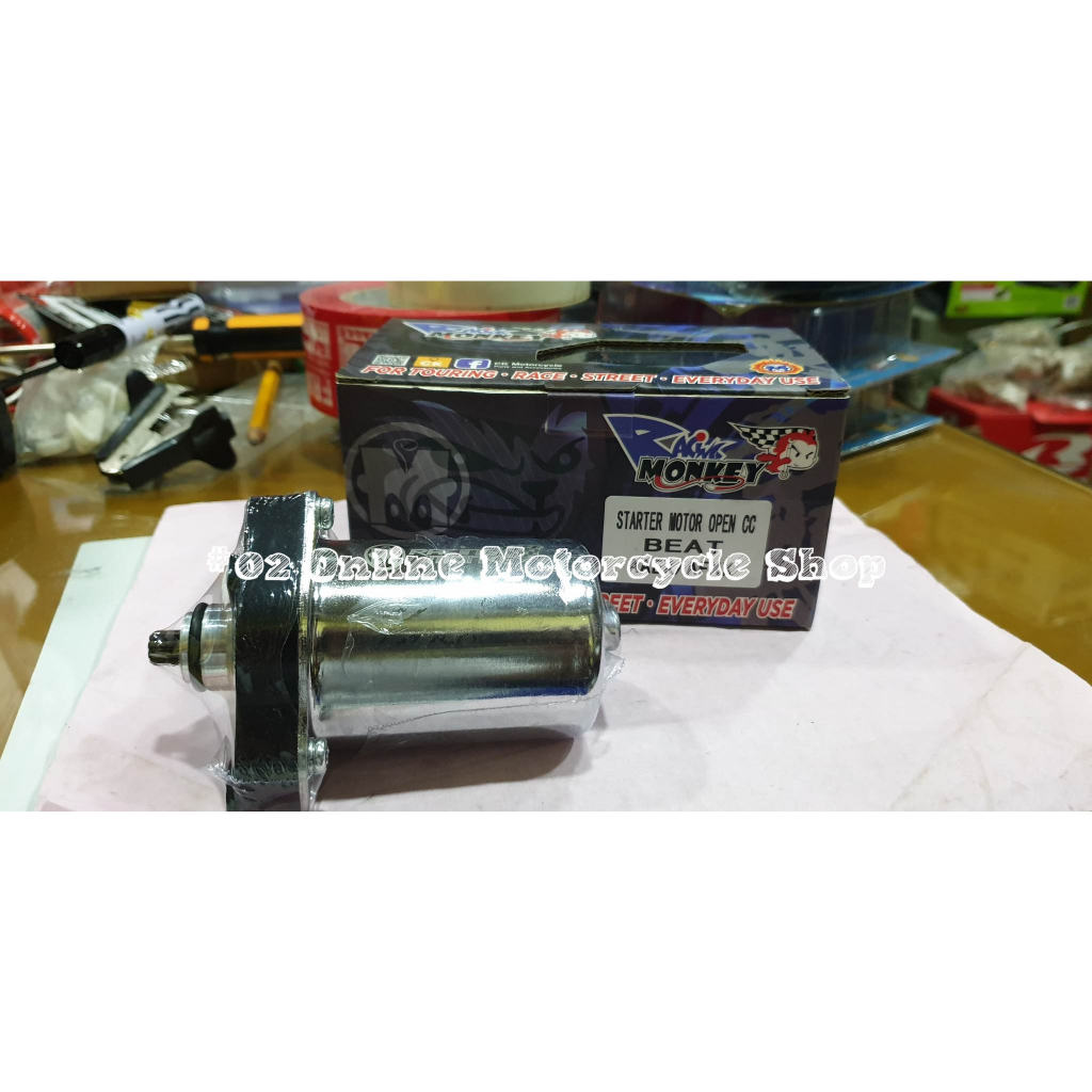 Racing Monkey Starter Motor for Beat Carb/Scoopy | Shopee Philippines