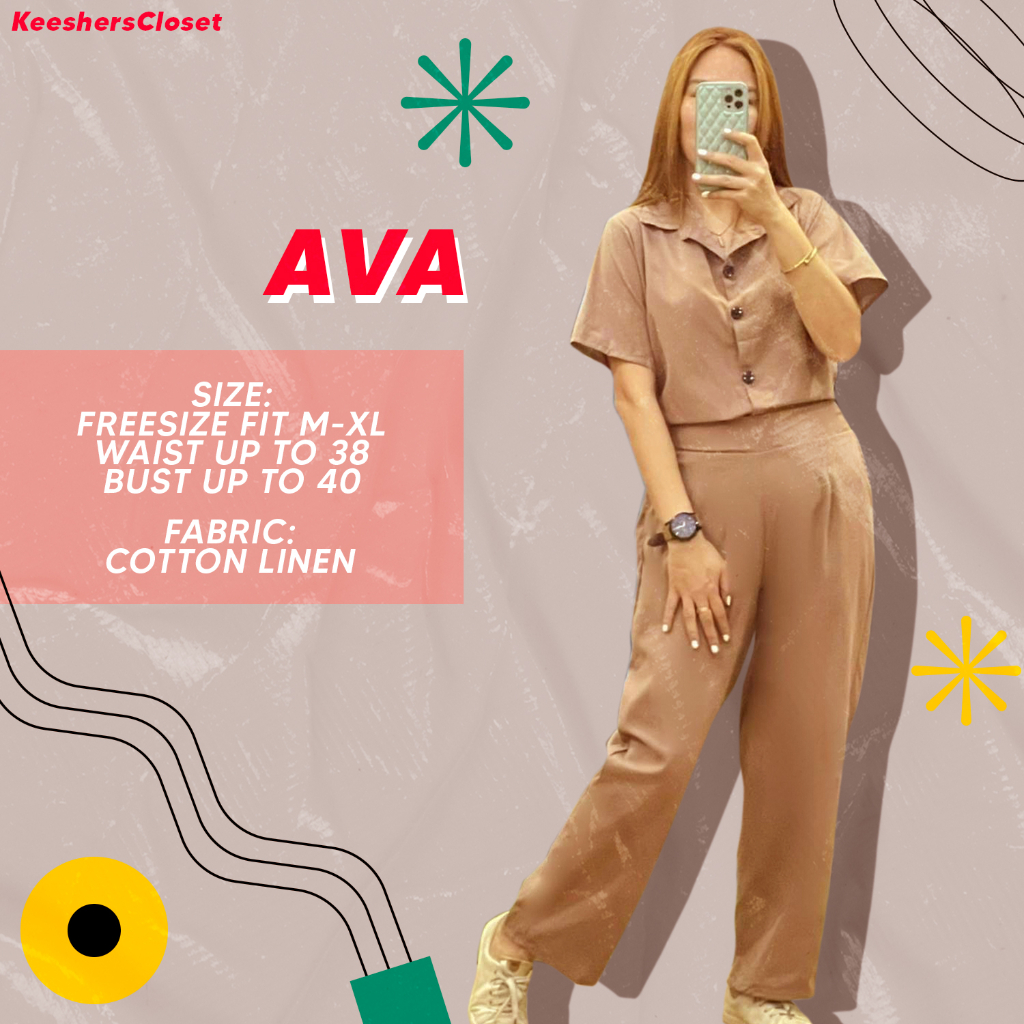 AVA - BRAND NEW COORDS | Shopee Philippines