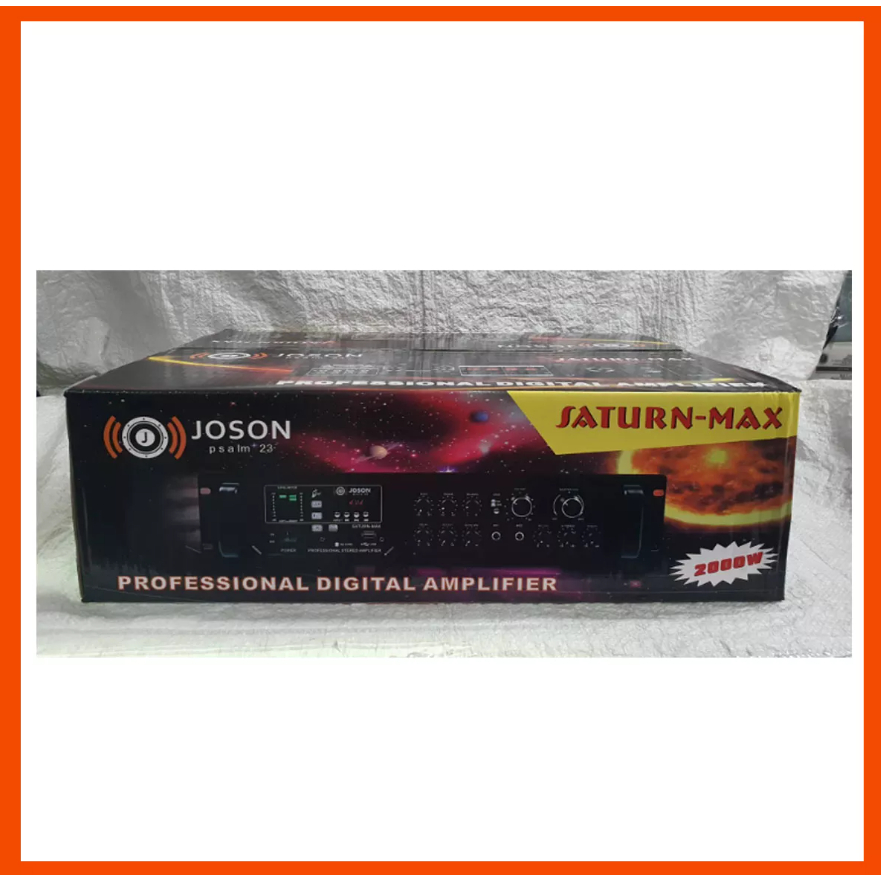 Original JOSON Saturn MAX PROFESSIONAL AMPLIFIER 2022 MODEL 2000wx2 ...