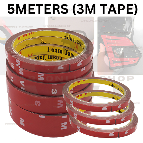 COS 5METERS FOAM STRONG TAPE DOUBLE SIDED ADHESIVE TAPE (GOOD QUALITY ...