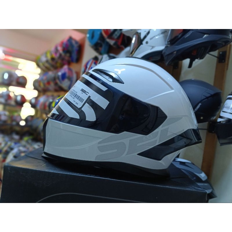 SEC ACE FULL FACE DUAL VISOR(FREE CLEAR LENS) | Shopee Philippines