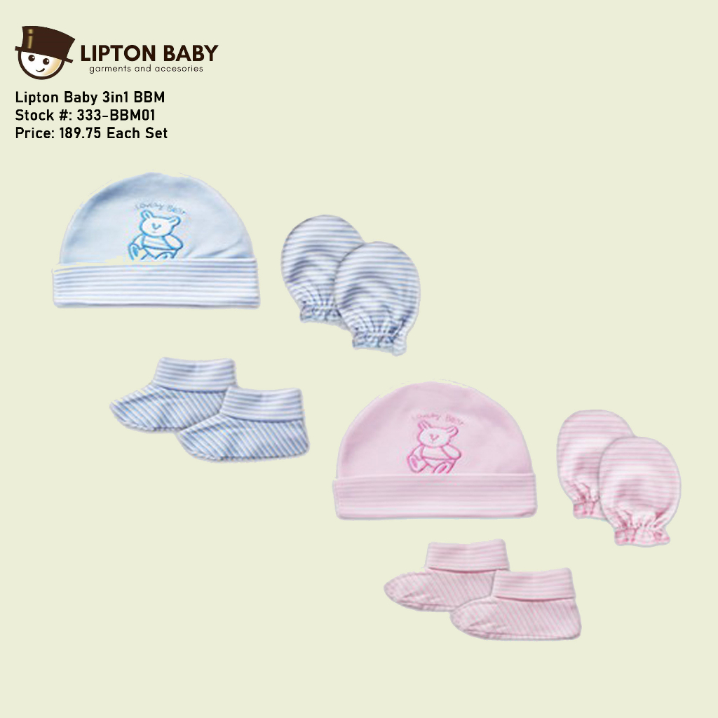 Lipton Baby 3IN1 BMB : Bear Design | Shopee Philippines