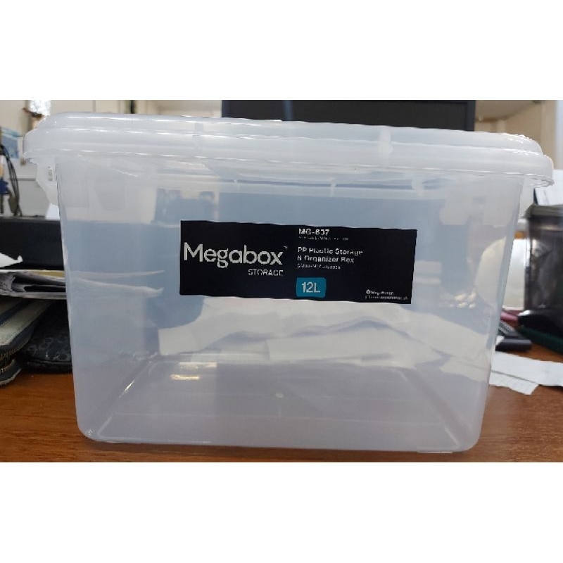 MEGABOX 12 LITERS STORAGE BOX | Shopee Philippines