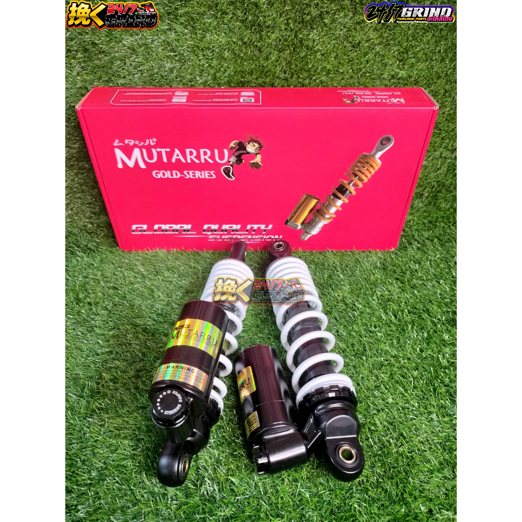 MUTARRU INVERTED REAR SHOCK GAS ABSORBER WAVE / XRM / RS / SHOGUN ...