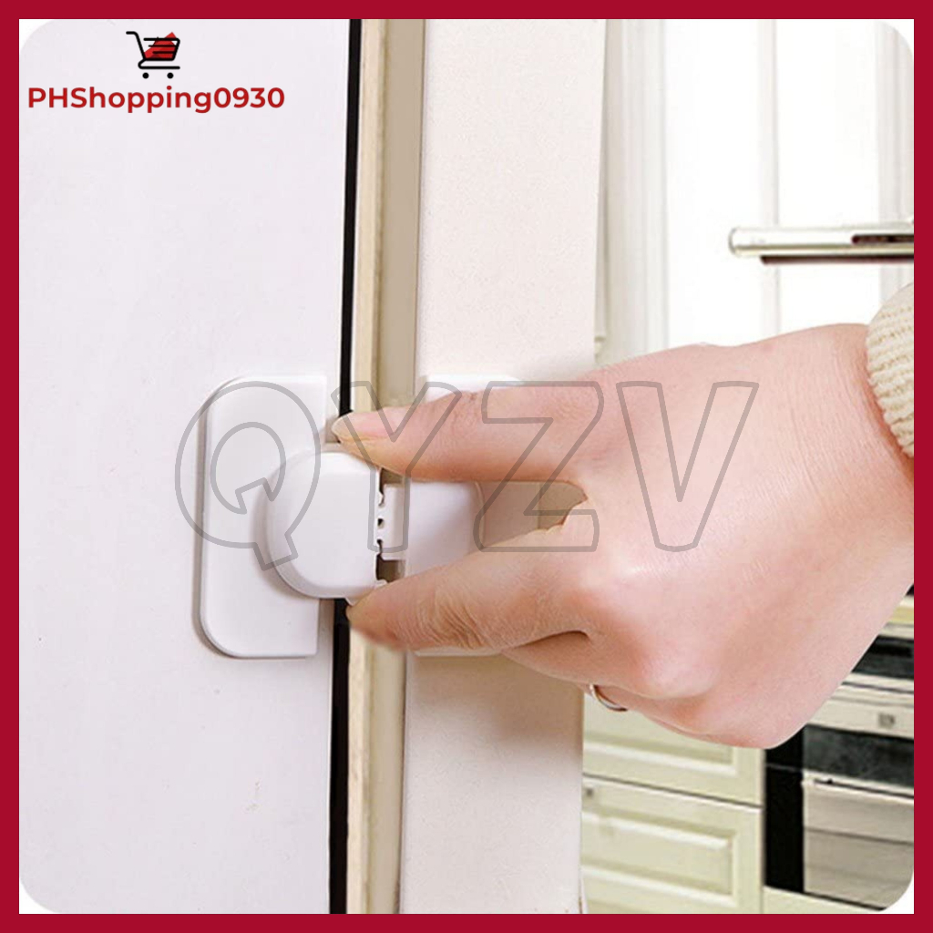 qyzv Refrigerator Door Lock Latch Catch for Toddler Child Safety ...