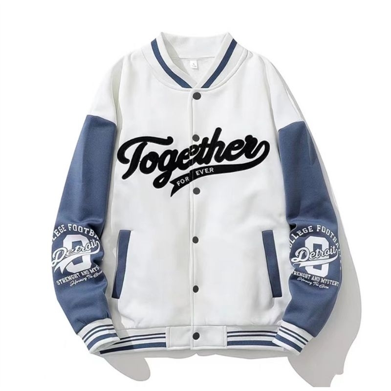Echo#Korean unisex baseball jacket | Shopee Philippines