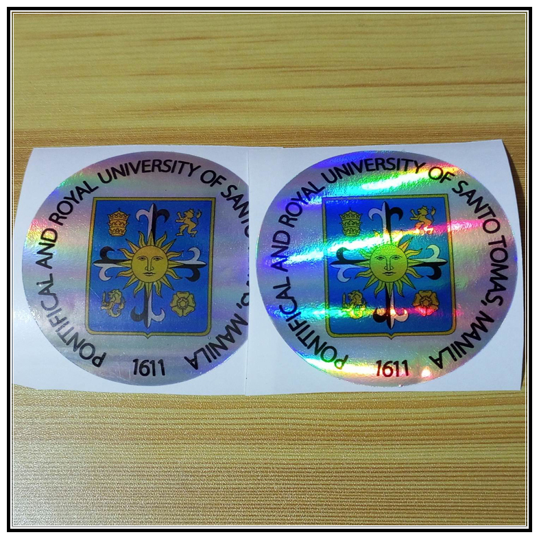 UST University of Santo Tomas Logo Laminated Sticker Decals Car Phone ...