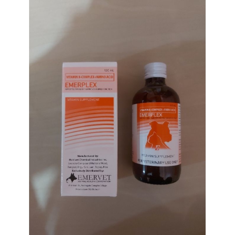 Vitamin B Complex + Amino Acid(EMERPLEX)120ml | Shopee Philippines