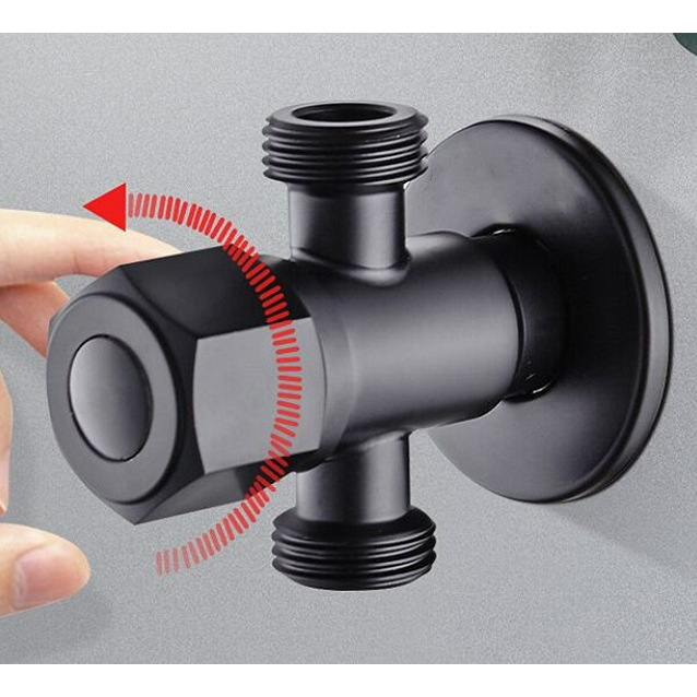 GRIPO sus 304 stainless high quality 3 way angle valve GP03W | Shopee ...