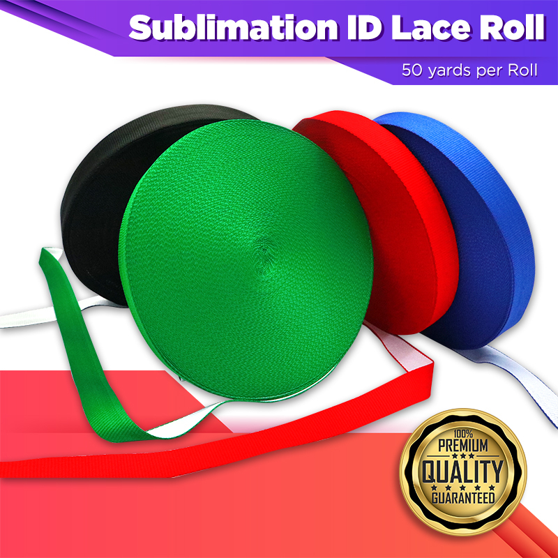 Sublimation Printable ID Lace or ID Lanyard for ID Lace Making (50 ...