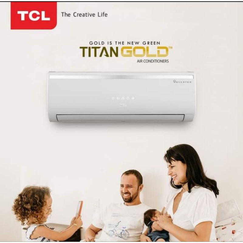 TCL 2.0HP Titan Gold Inverter Airconditioner | Shopee Philippines