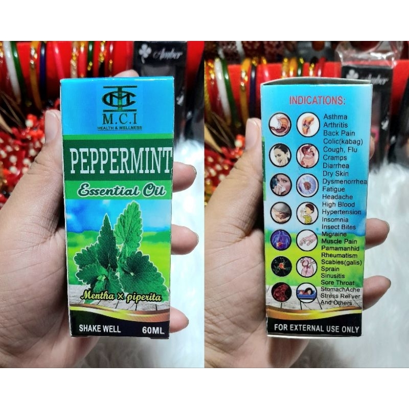 Peppermint Essential massage Oil (60ml) | Shopee Philippines