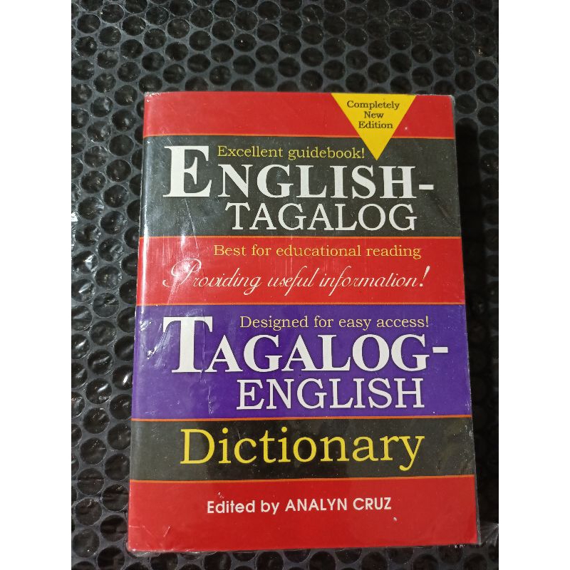 English Tagalog Tagalog English Dictionary By Analyn Cruz | Shopee ... English Tagalog Tagalog English Dictionary By Analyn Cruz | Shopee ...