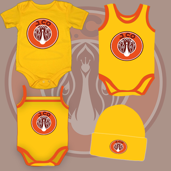 baby onesie fastfood milestone JCO inspired design | Shopee Philippines