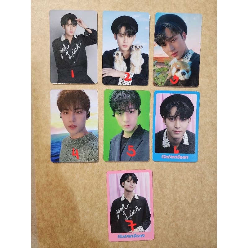 ONHAND SEVENTEEN SVT MINGYU DICON DFESTA MINI EDITION PHOTOCARD TINGI ...