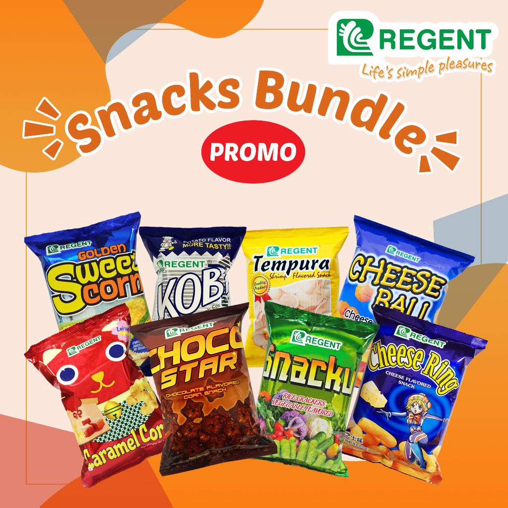 Regent Foods Snacks Bundle | Shopee Philippines