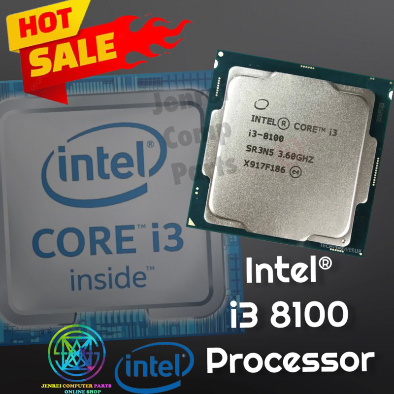 Intel Core i3 8100 3.60 GHz | Shopee Philippines