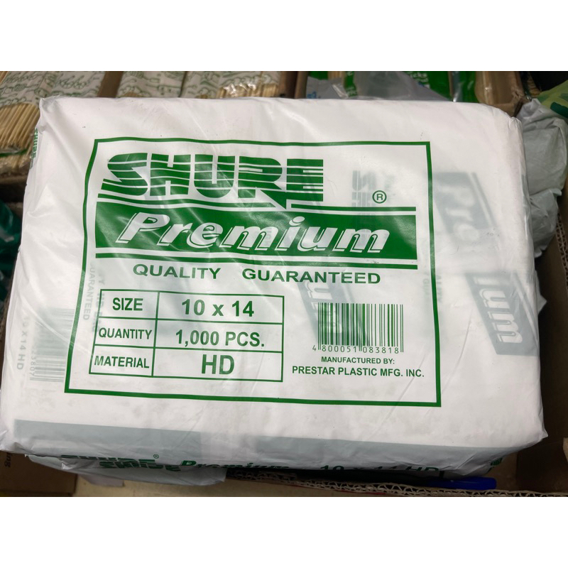 (1000pcs) Shure Premium Plastic Labo 10x14 (2 kilo) | Shopee Philippines