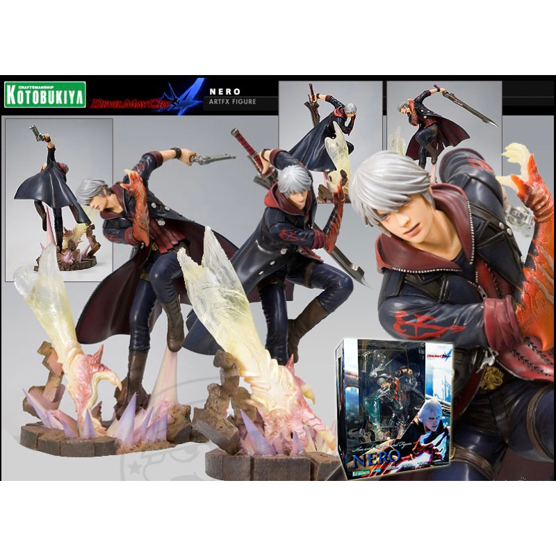 Nero Kotobukiya ARTFX 1/6 Scale Action Figure - Capcom Devil May Cry 4 ...