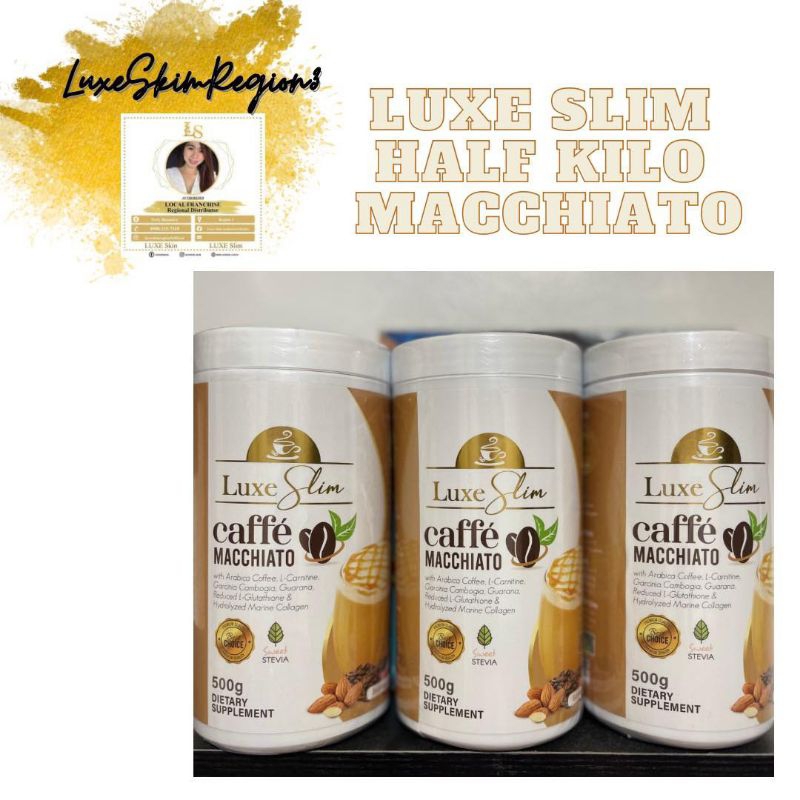 [COD Available] Luxe Slim Beauty Coffee Half Kilo Macchiato in Jar ...