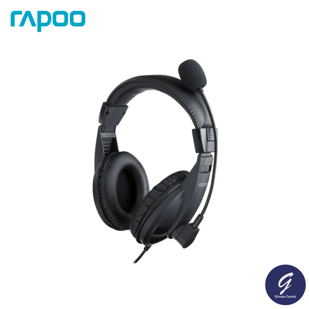 Rapoo H150 Wired USB Headset / Noise Reduction / 360 degrees adjustable ...
