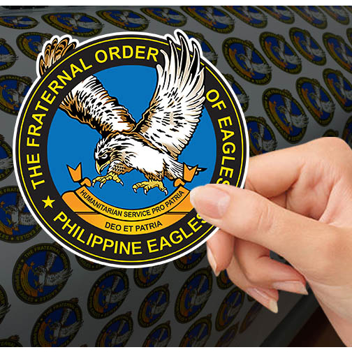 Philippine Eagles - Vinyl Stickers Laminated | Shopee Philippines