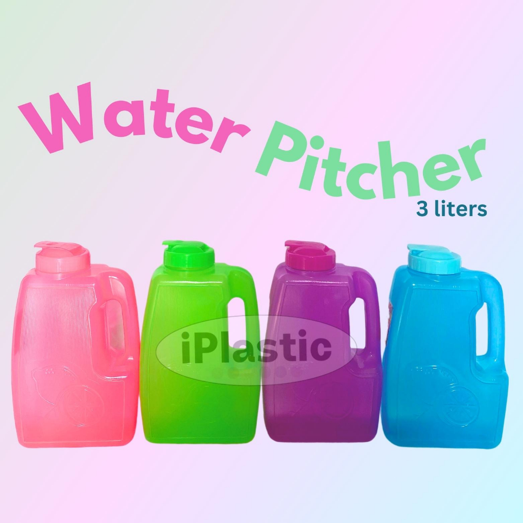iPlastic. 3 liters Water pitcher plastic refrigerator high quality ...