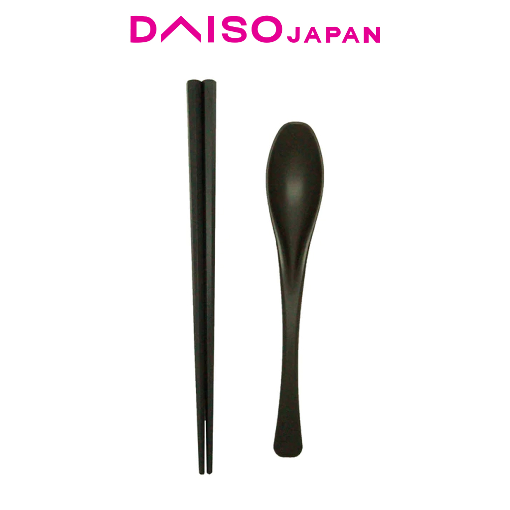 Daiso Chopstick and Spoon Set | Shopee Philippines