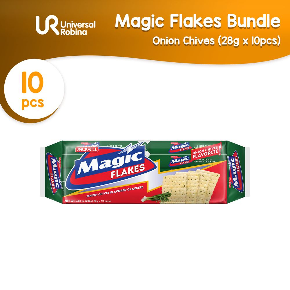 Magic Flakes Onion Chives (28g x 10) | Shopee Philippines