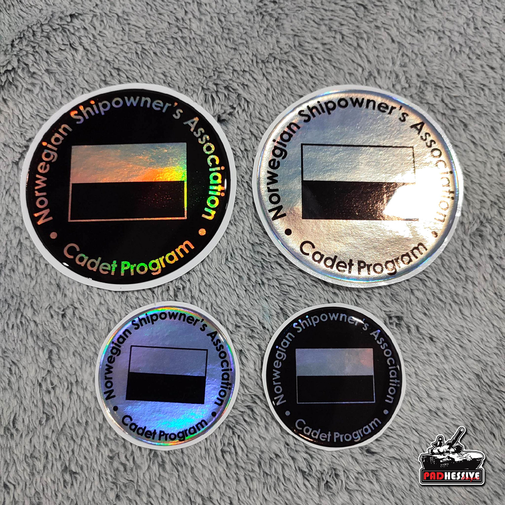 NSA LOGO NORWEGIAN SHIPOWNERS ASSOCIATION LOGO STICKER EMBLEM HOLOGRAM ...