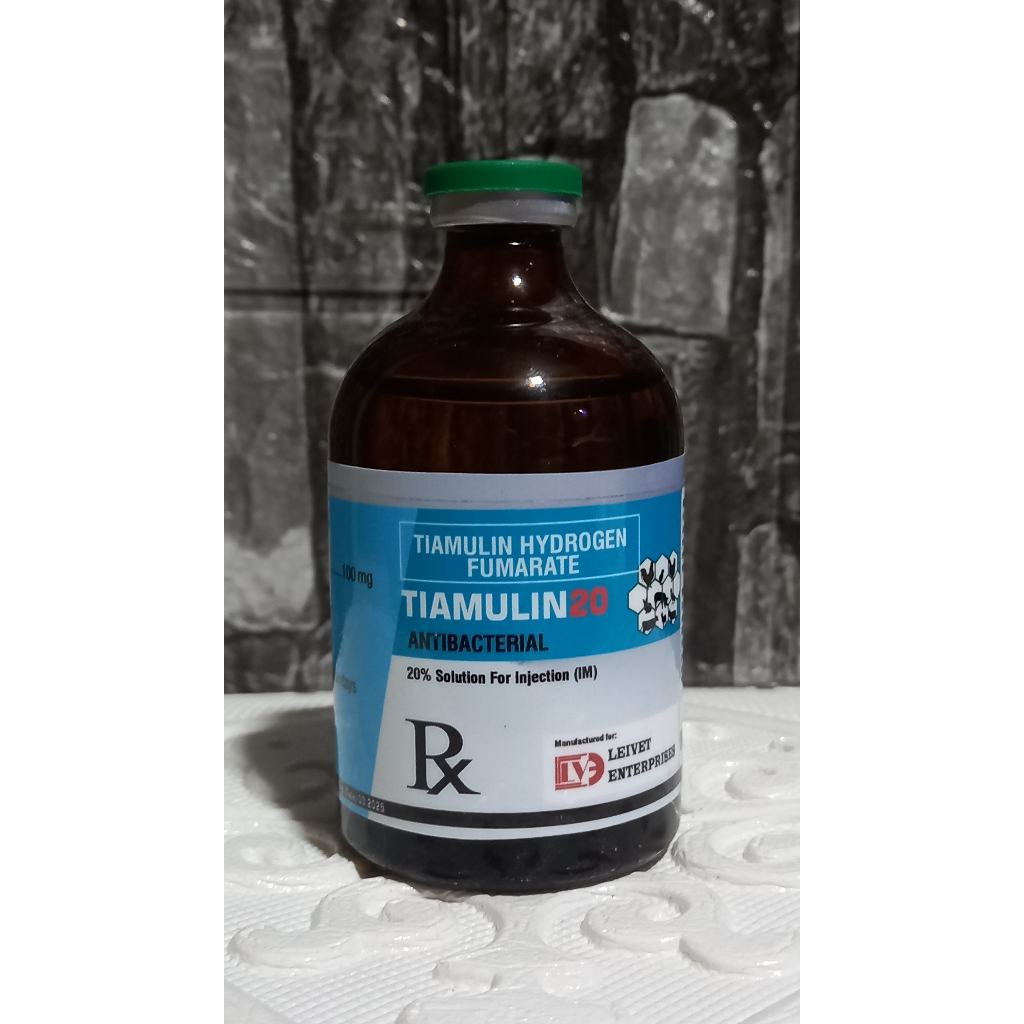 TIAMULIN20 (Tiamulin Hydrogen Fumarate)|100 ML Injectable | Shopee ...