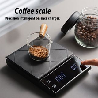 LCD Digital Coffee Scale Electronic Weighing Scale Kitchen Scales Food ...