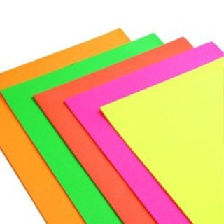 [Golden Dragon] Bright Neon Color Sticker Paper, 10-Pack | Shopee ...