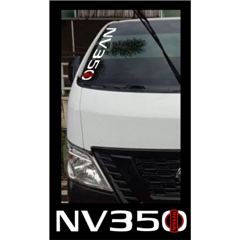 Nissan NV350 Escapade Windshield Sticker design 1pc | Shopee Philippines