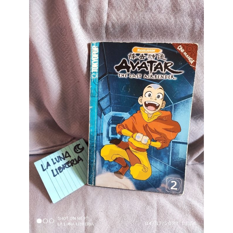 MANGA Avatar - The Last Airbender Aang Vol. 2 FULL-COLORED TokyoPop ...