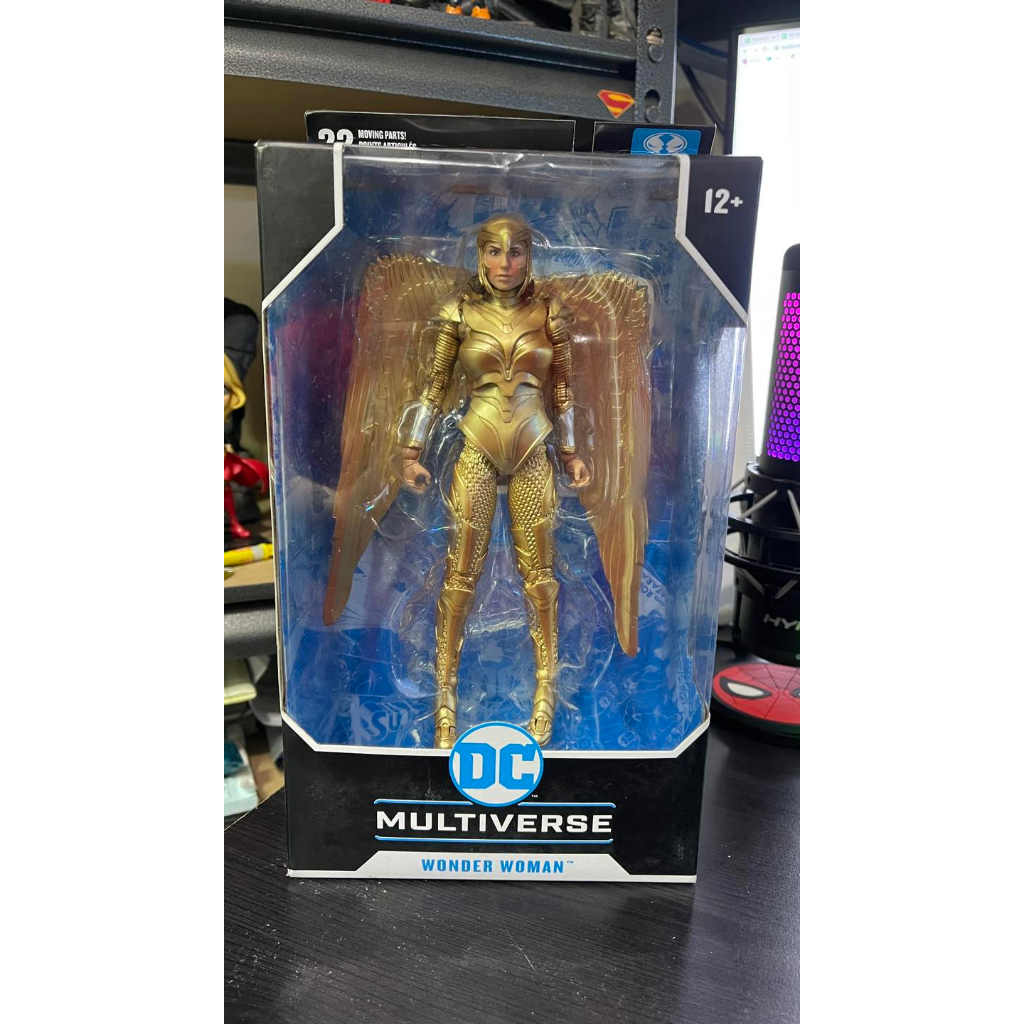 Wonder Woman Golden Armor DC Multiverse McFarlane Toys | Shopee Philippines