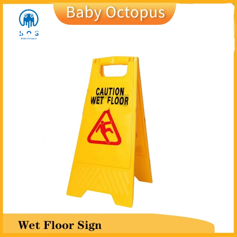 BOS*CAUTION SIGN WET FLOOR SIGNAGE Warning signs around parking lots ...